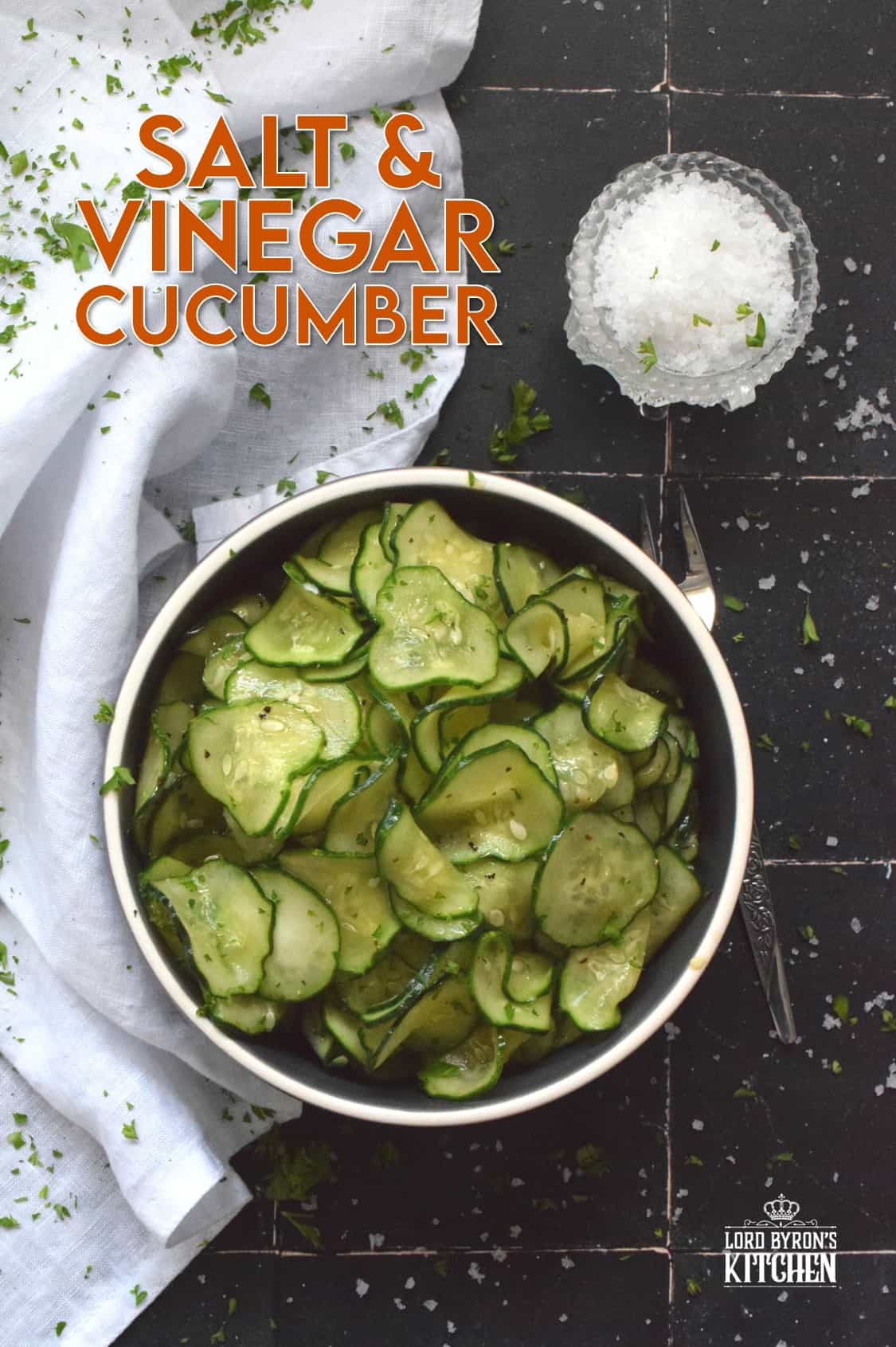 Salt and Vinegar Cucumber - Lord Byron's Kitchen