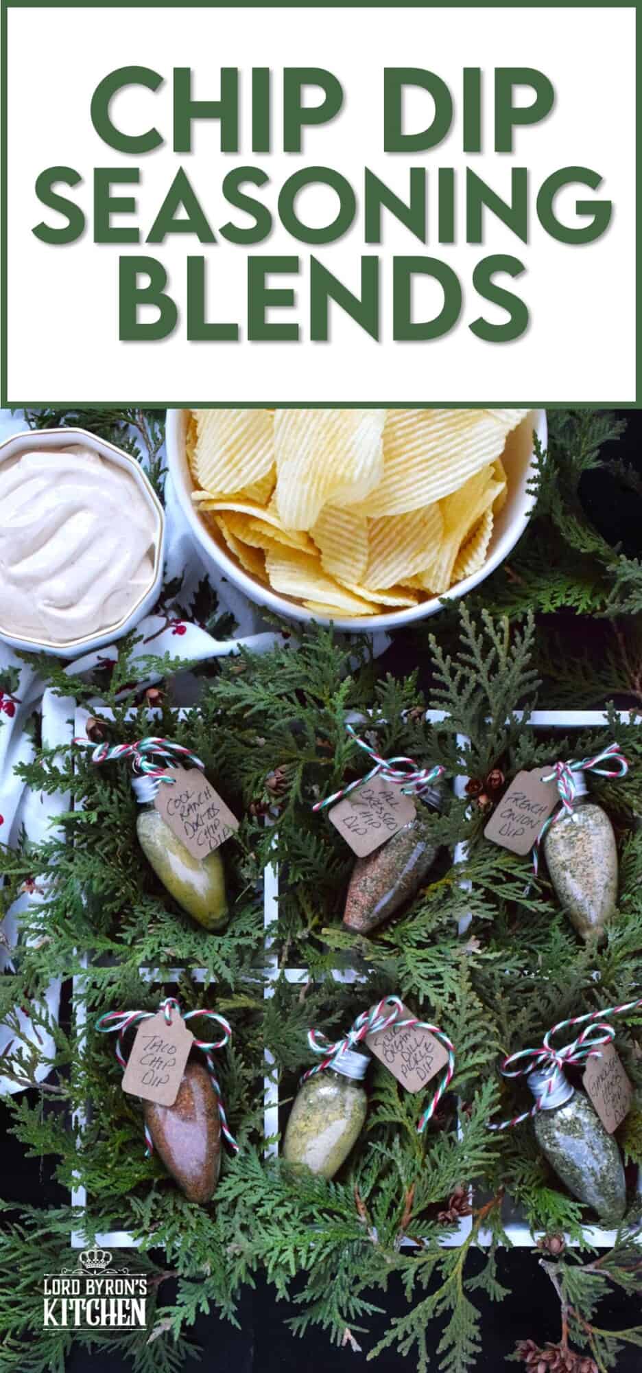 Chip Dip Seasoning Blends - Lord Byron's Kitchen