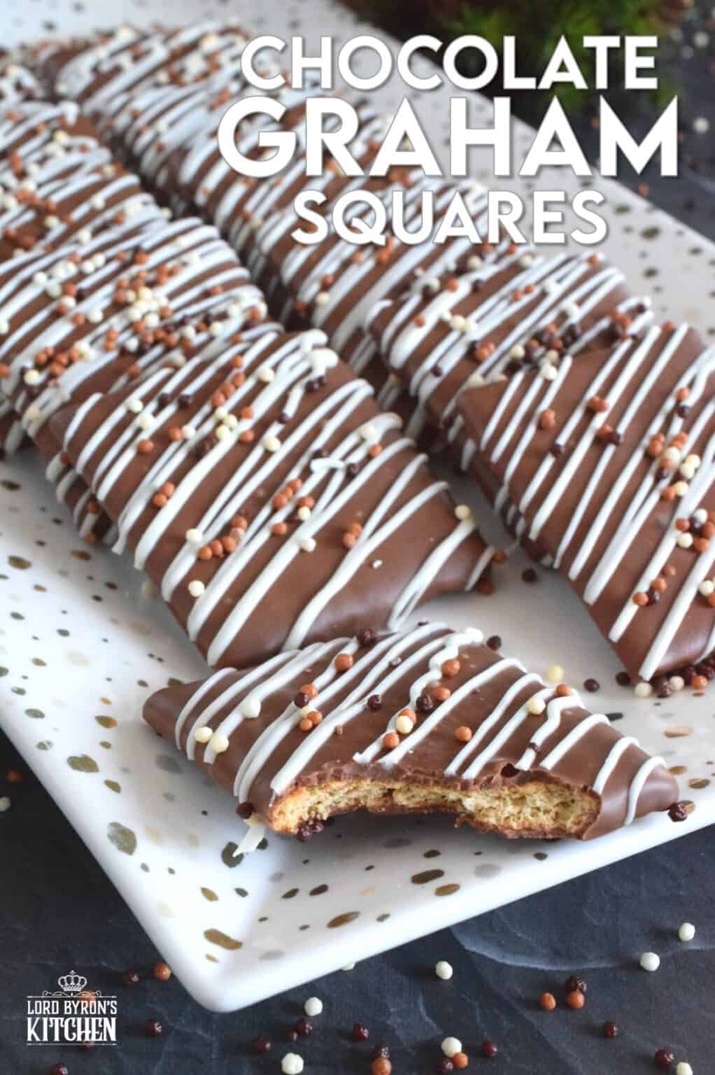 Chocolate Graham Squares - Lord Byron's Kitchen