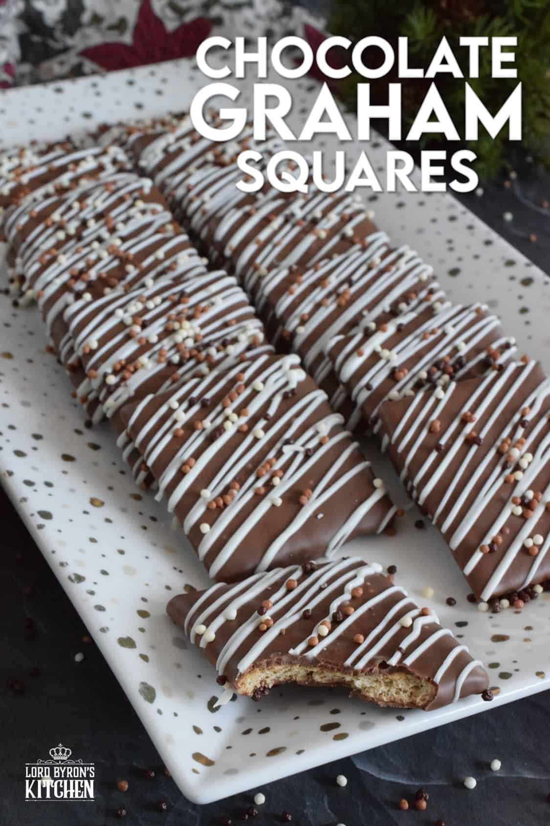 Chocolate Graham Squares - Lord Byron's Kitchen