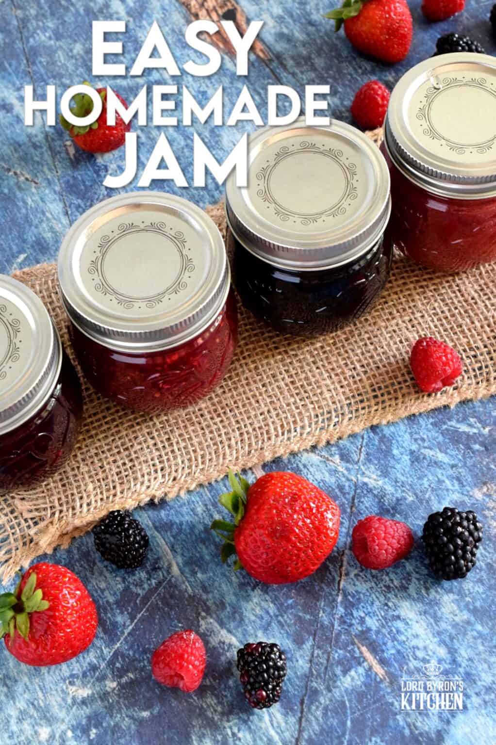 Easy Homemade Jam - Lord Byron's Kitchen