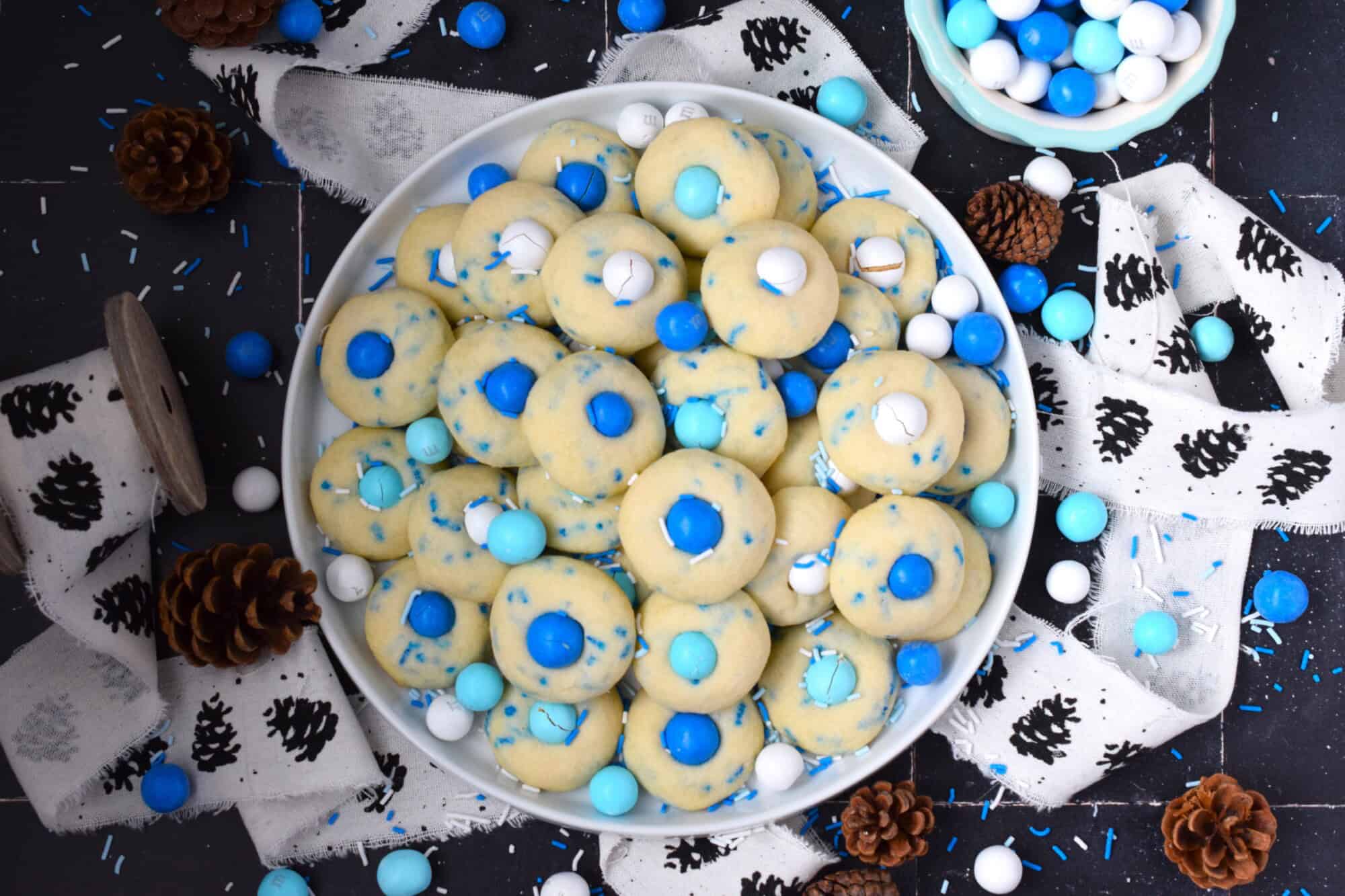 Holiday Shortbread Funfetti Bites - Lord Byron's Kitchen