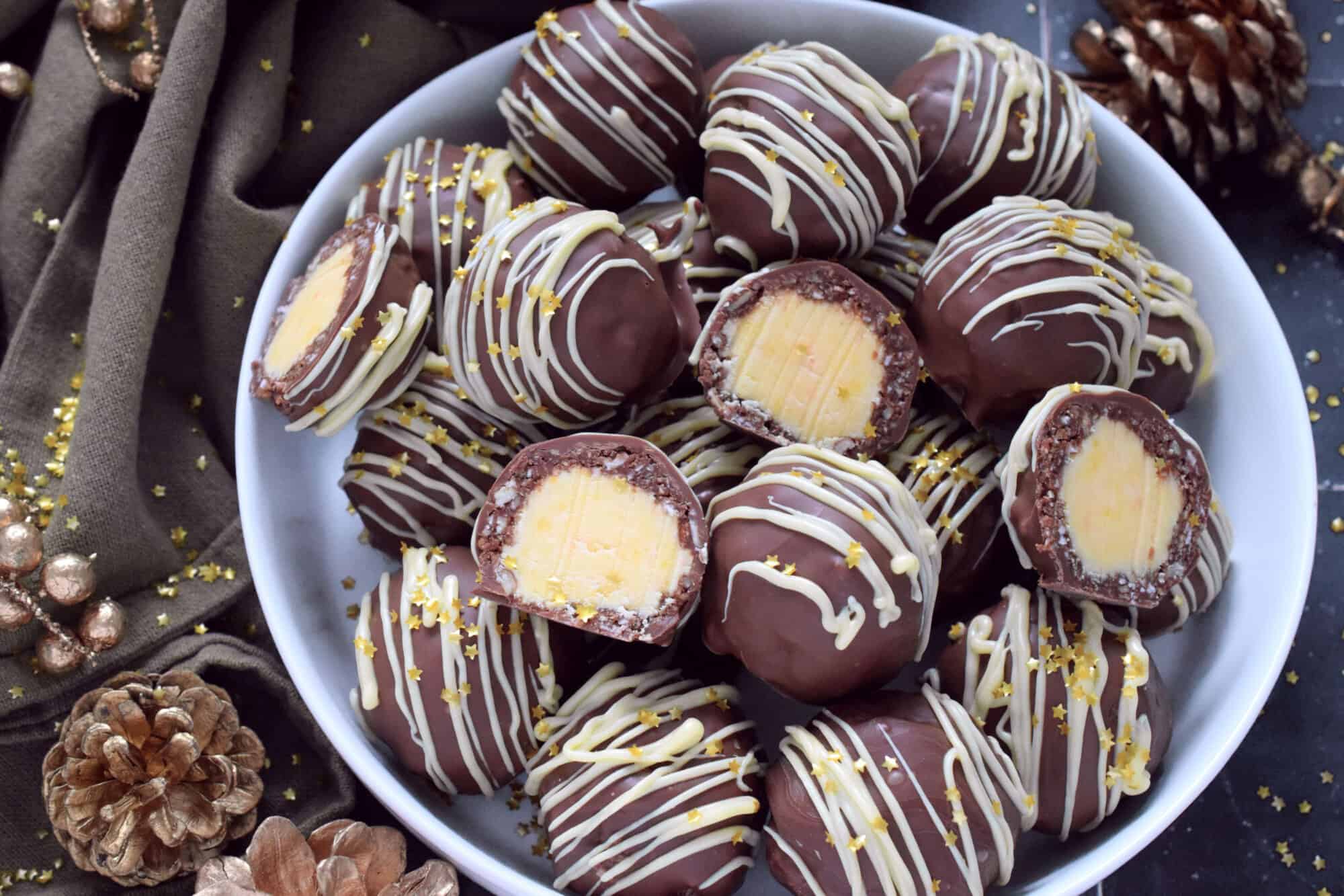 Nanaimo Truffle Balls - Lord Byron's Kitchen