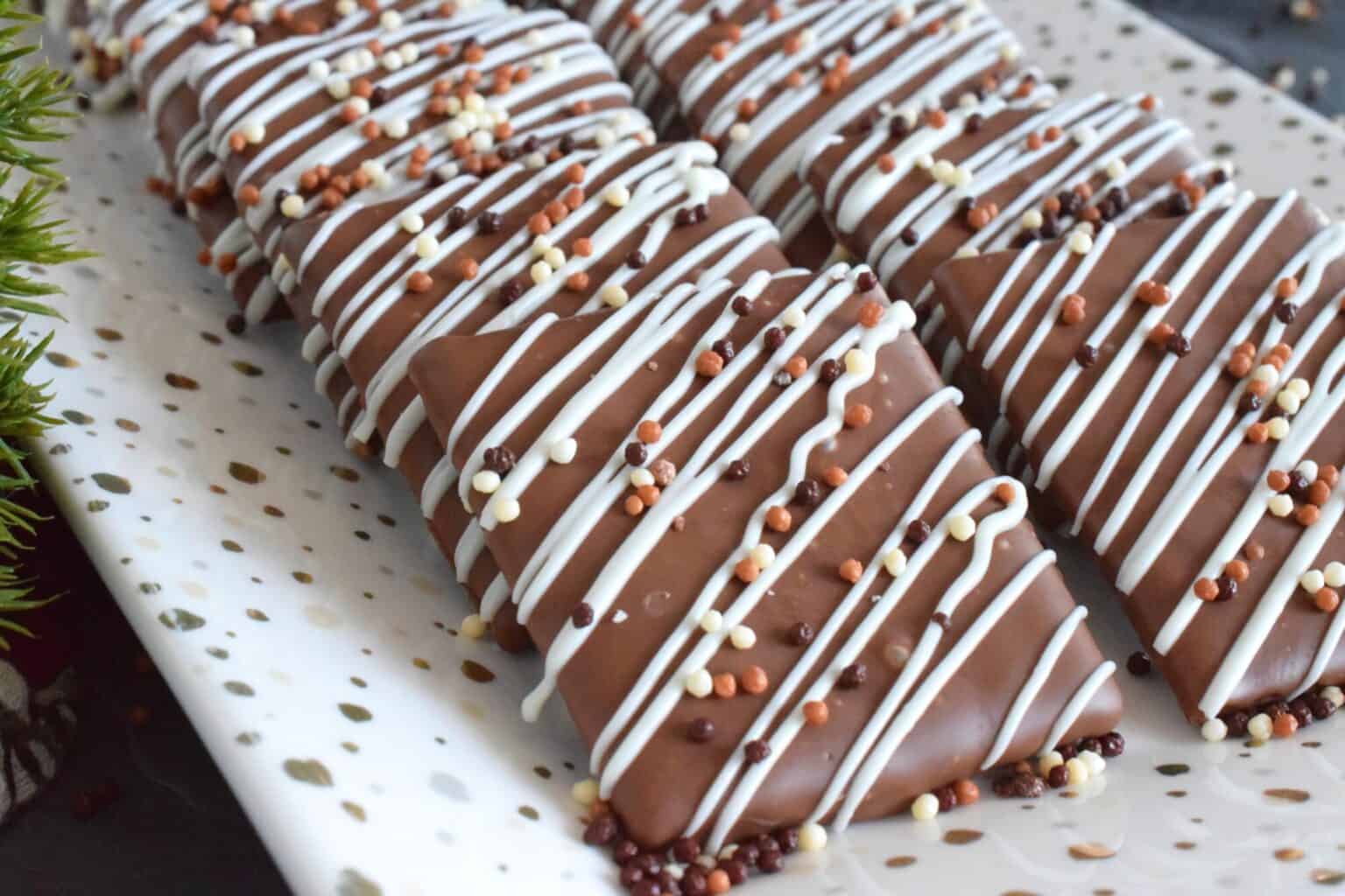 Chocolate Graham Squares - Lord Byron's Kitchen