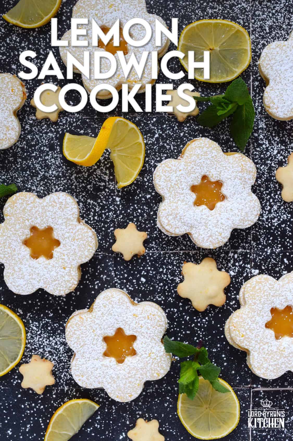 Lemon Sandwich Cookies - Lord Byron's Kitchen