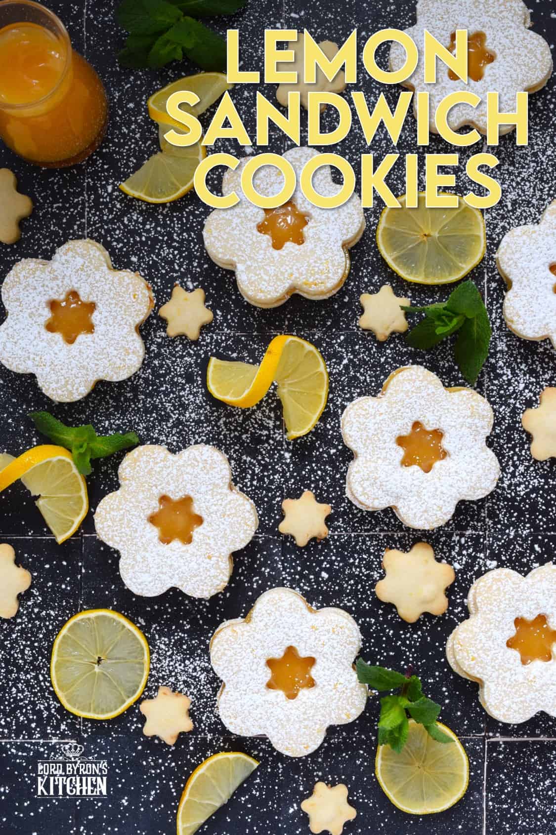 Lemon Sandwich Cookies - Lord Byron's Kitchen