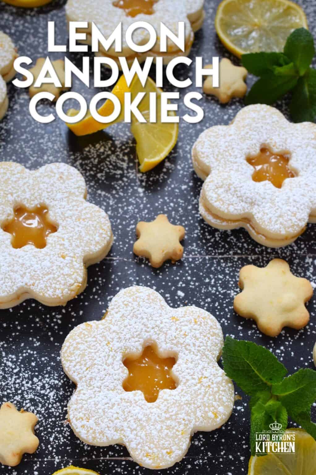 Lemon Sandwich Cookies - Lord Byron's Kitchen