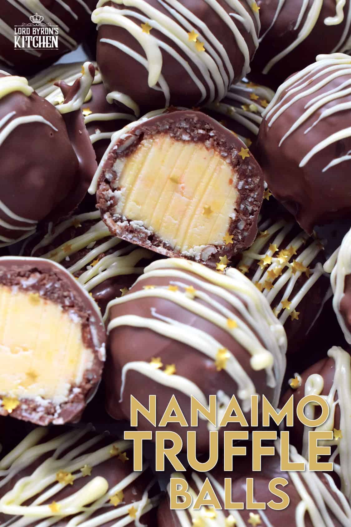 Nanaimo Truffle Balls - Lord Byron's Kitchen