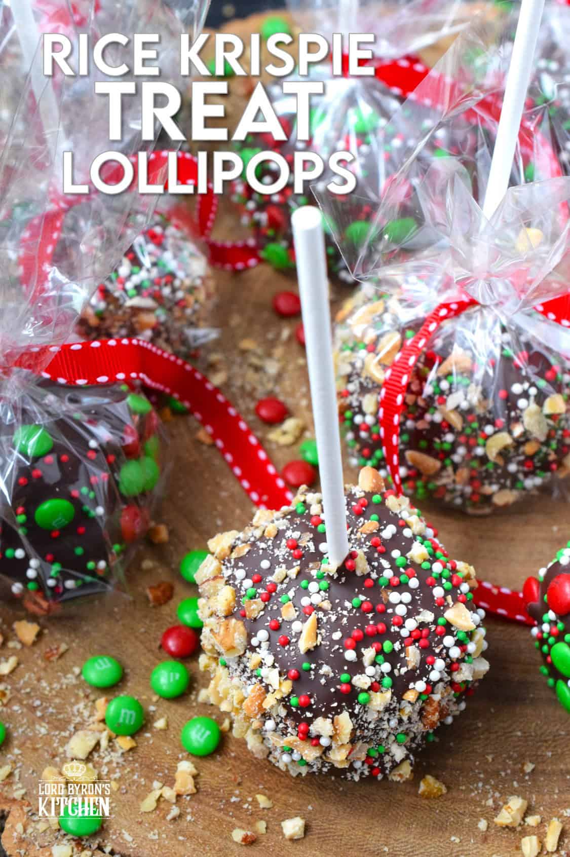 Rice Krispie Treat Lollipops - Lord Byron's Kitchen