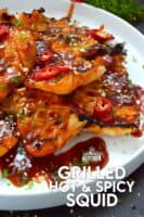 Grilled Hot and Spicy Squid - Lord Byron's Kitchen