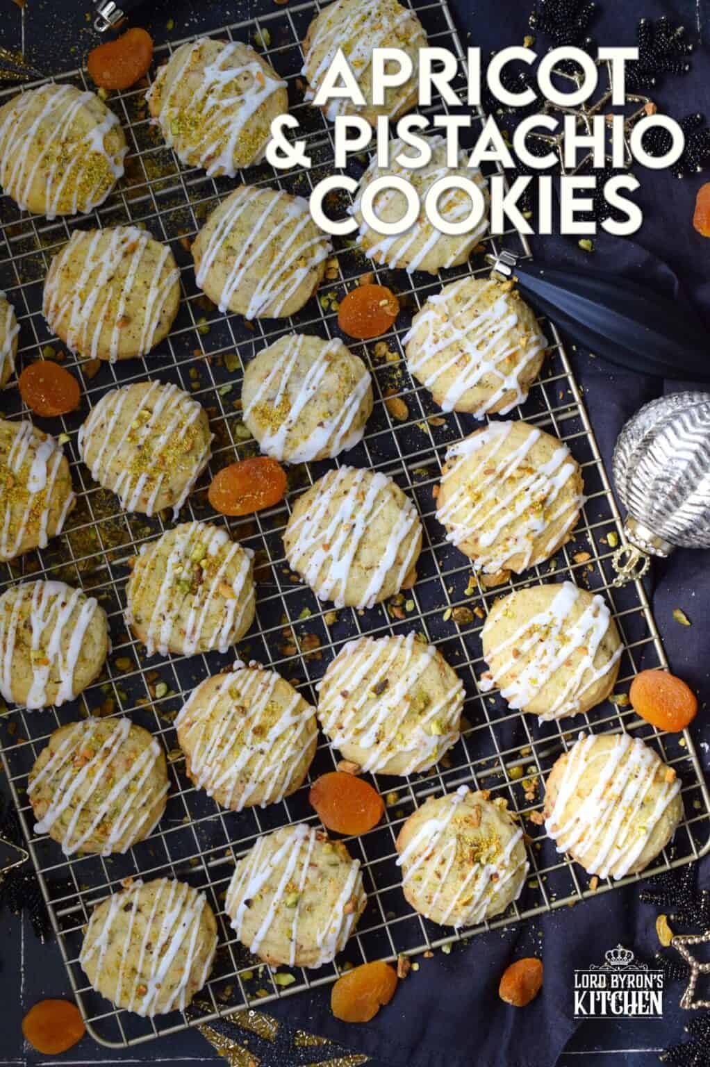 Apricot and Pistachio Cookies - Lord Byron's Kitchen