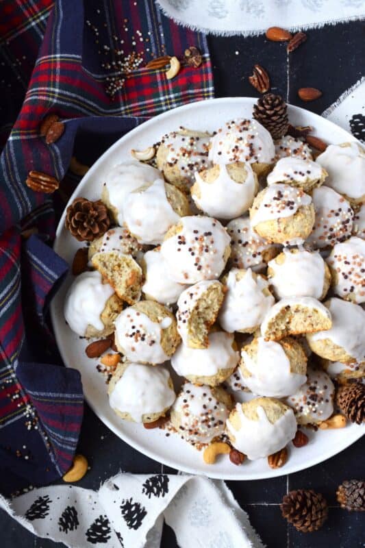 Glazed Nutcracker Cookies - Lord Byron's Kitchen
