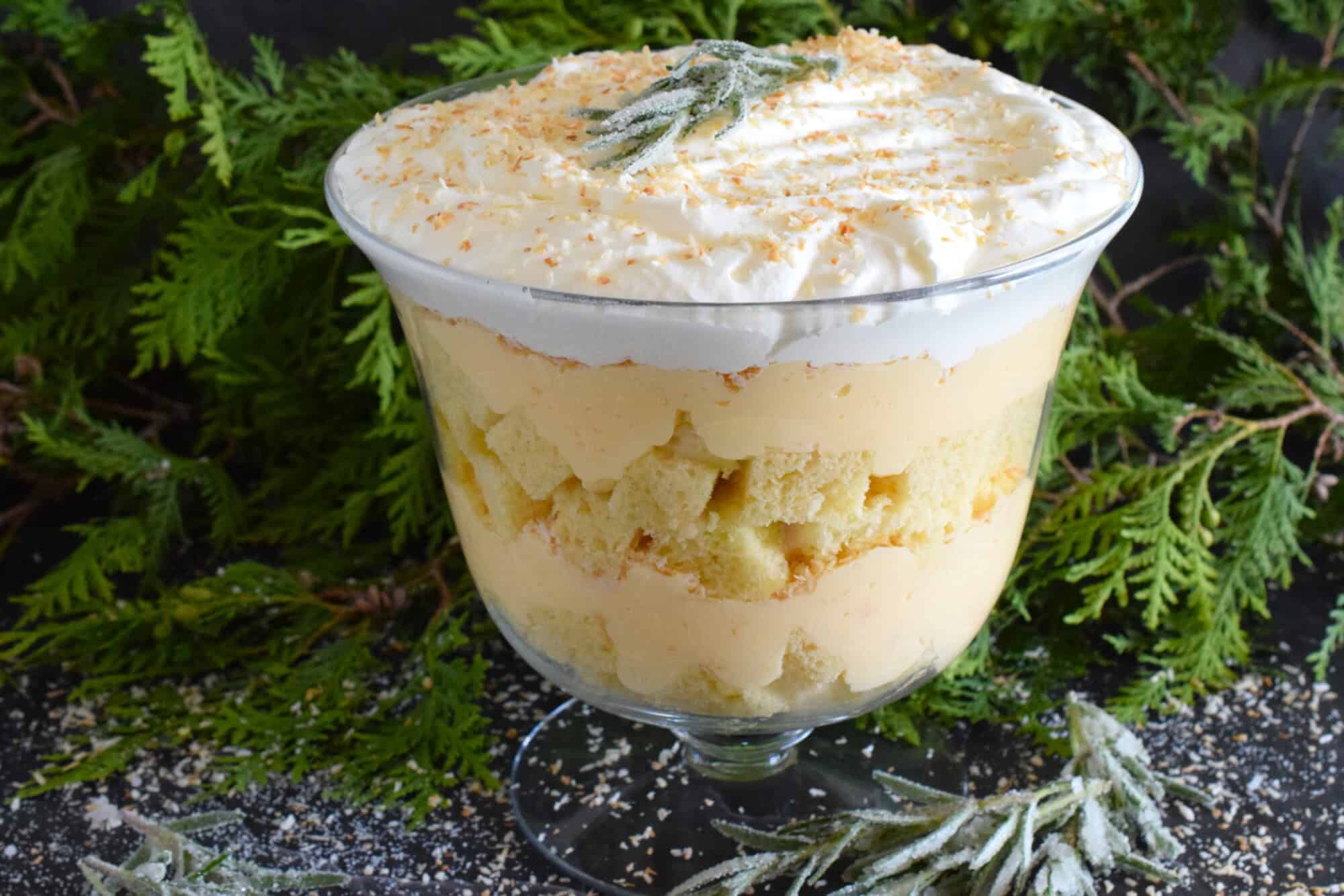 Toasted Coconut Trifle - Lord Byron's Kitchen