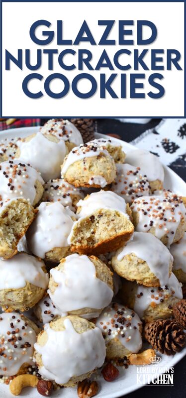 Glazed Nutcracker Cookies - Lord Byron's Kitchen