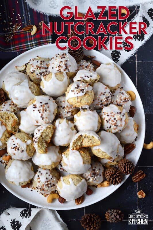 Glazed Nutcracker Cookies - Lord Byron's Kitchen