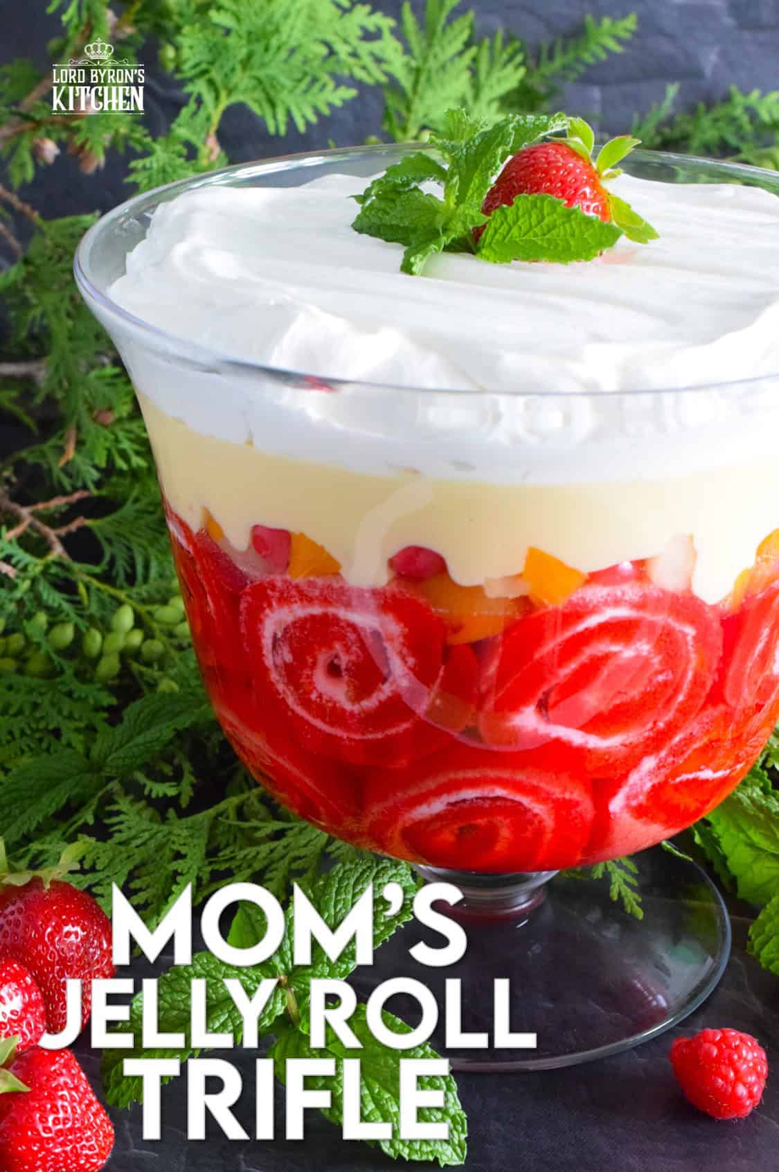 Mom's Jelly Roll Trifle - Lord Byron's Kitchen