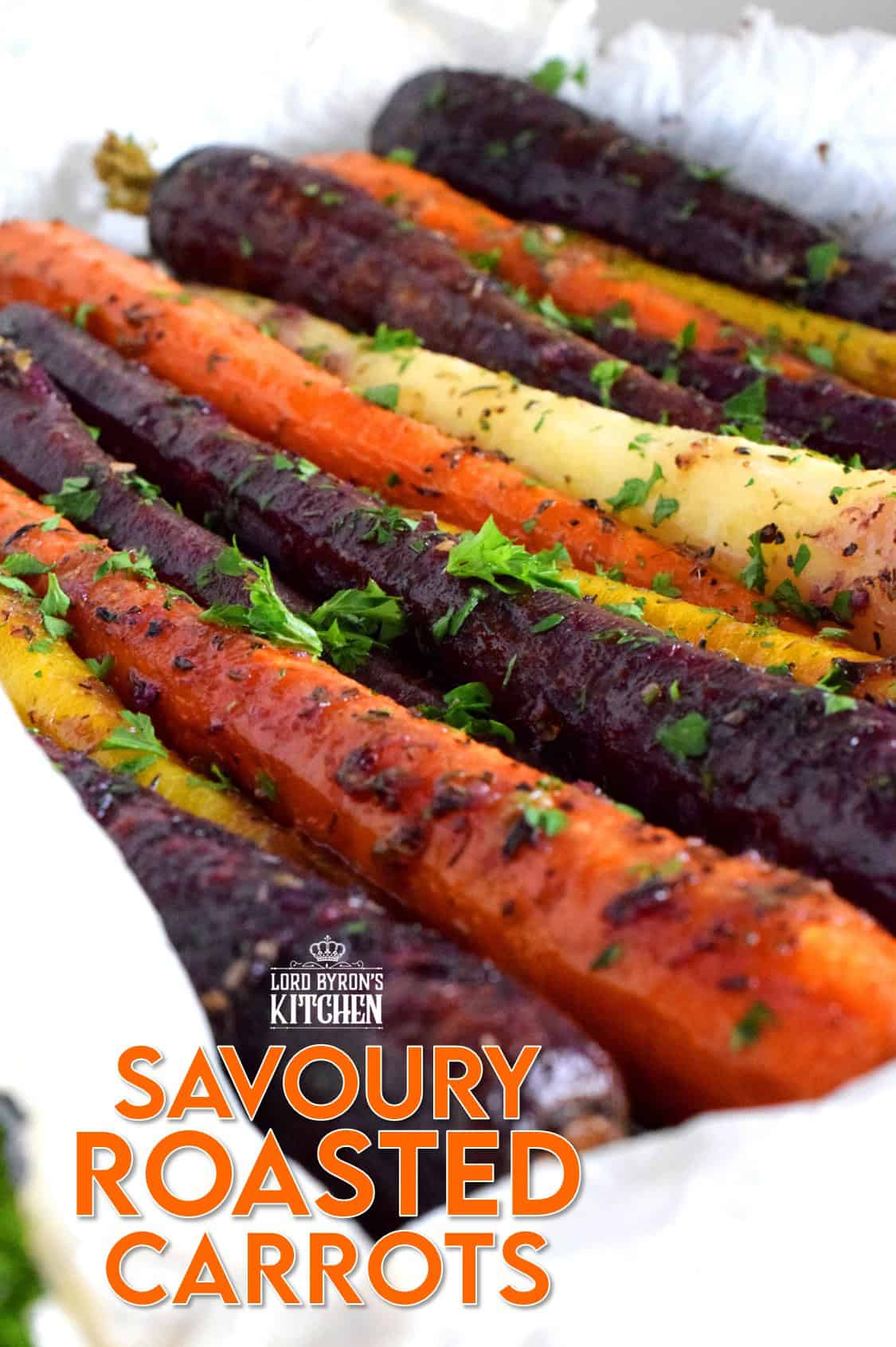 Savoury Roasted Carrots - Lord Byron's Kitchen