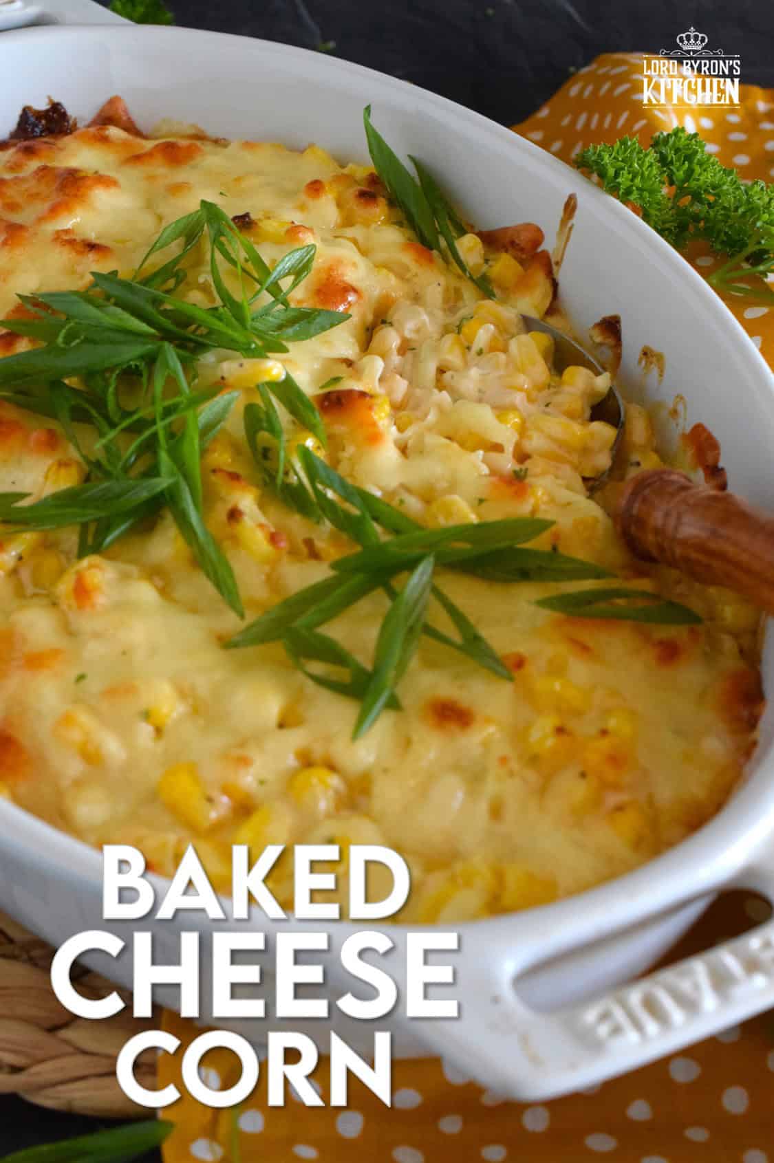 Baked Cheese Corn - Lord Byron's Kitchen