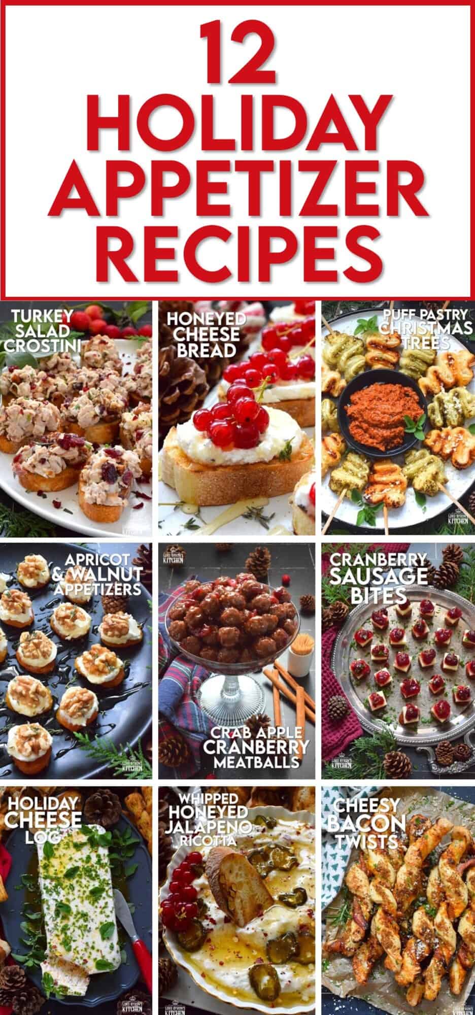 12 Holiday Appetizer Recipes - Lord Byron's Kitchen