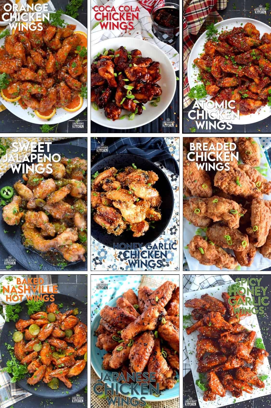 22 Wing Recipes For Your Super Bowl Party - Lord Byron's Kitchen
