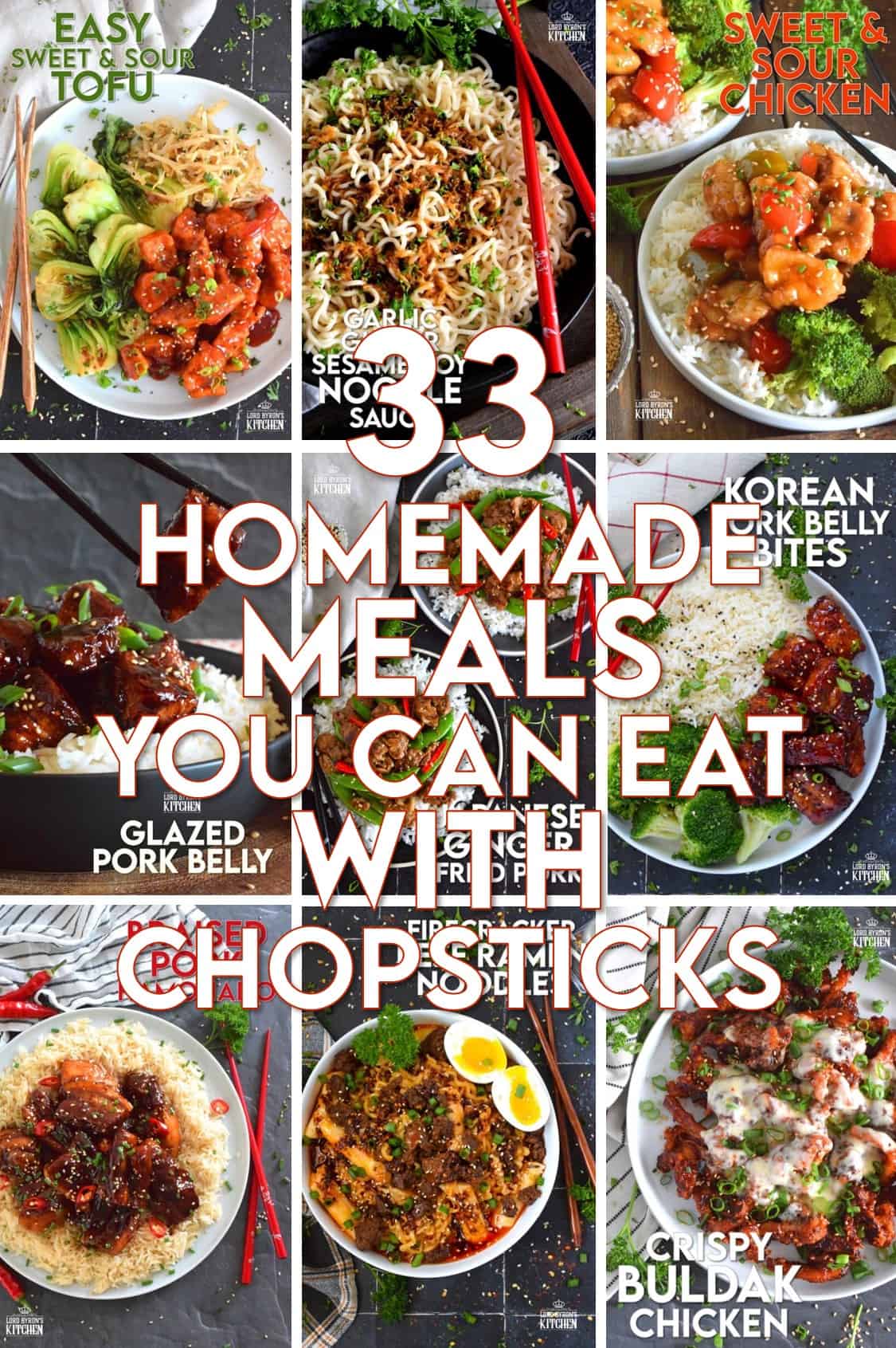 33 Homemade Meals You Can Eat With Chopsticks - Lord Byron's Kitchen