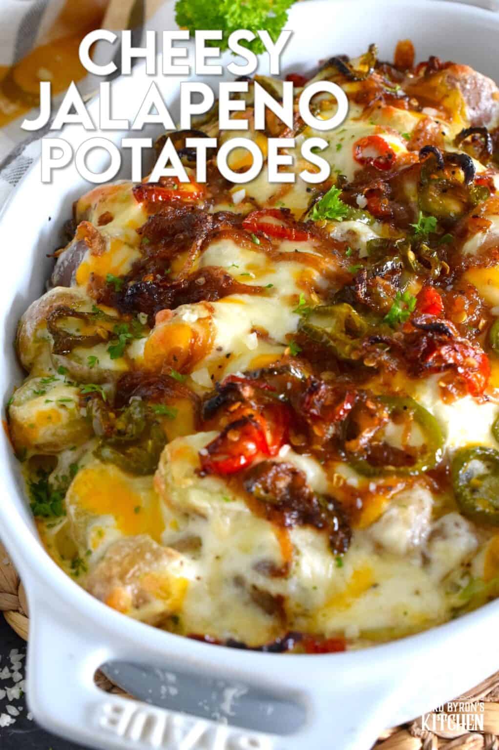 Cheesy Jalapeno Potatoes - Lord Byron's Kitchen