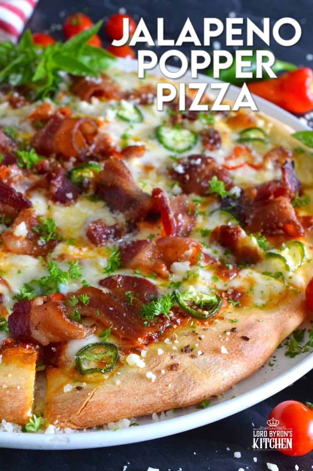 Jalapeno Popper Pizza - Lord Byron's Kitchen