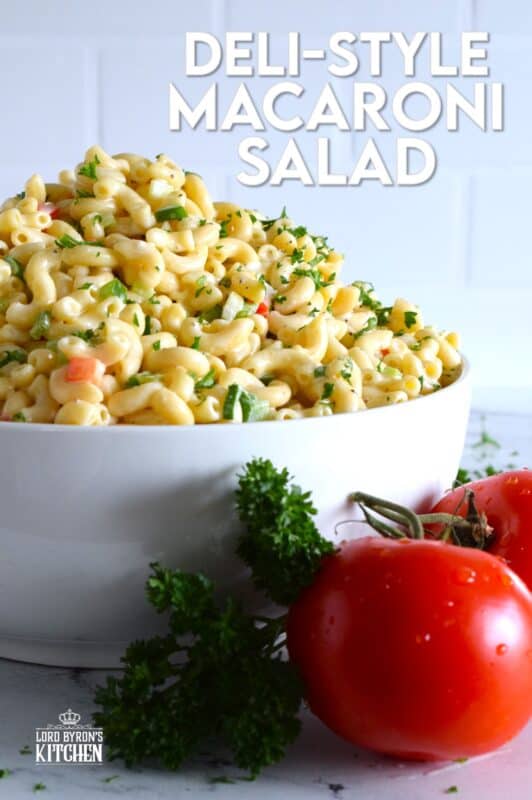 Deli Style Macaroni Salad - Lord Byron's Kitchen