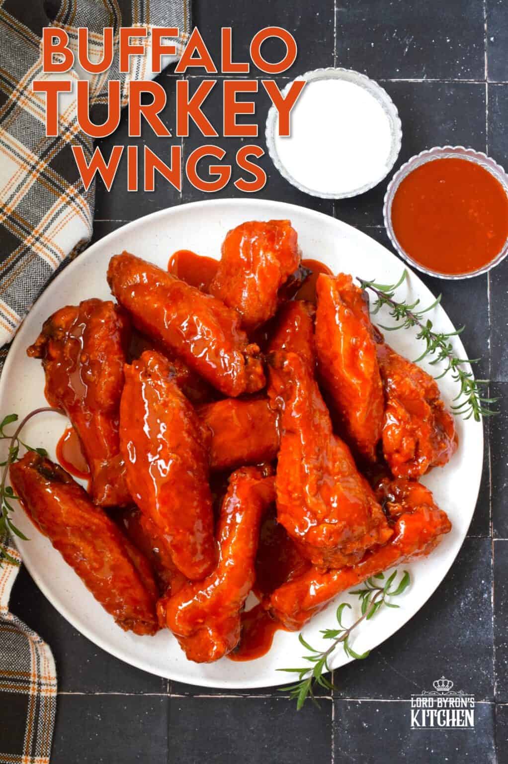 Buffalo Turkey Wings - Lord Byron's Kitchen