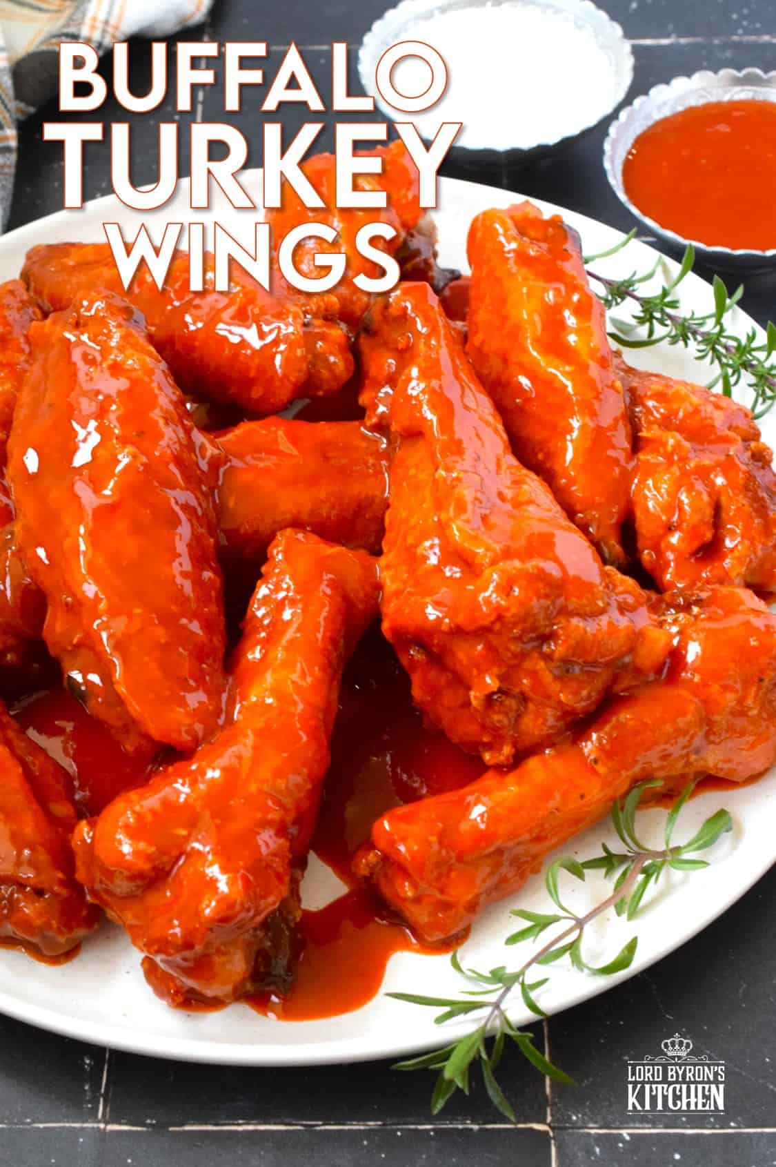 Buffalo Turkey Wings - Lord Byron's Kitchen