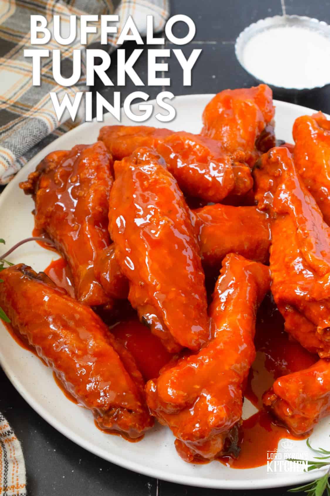 Buffalo Turkey Wings - Lord Byron's Kitchen