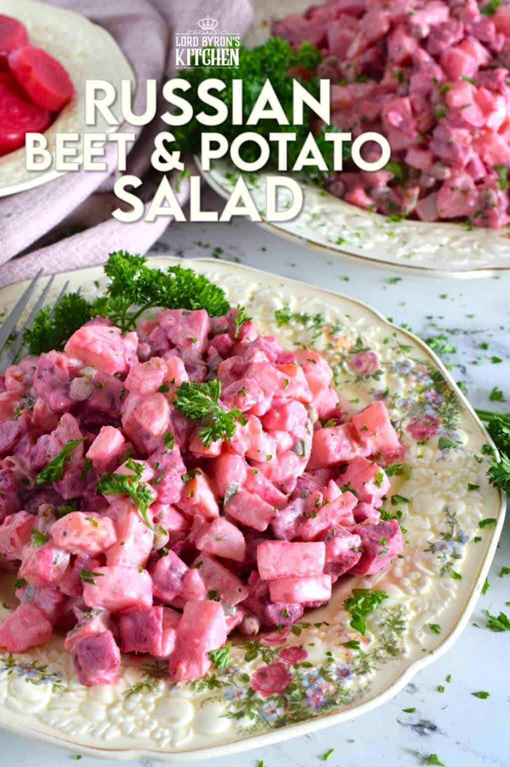 Russian Beet and Potato Salad - Lord Byron's Kitchen