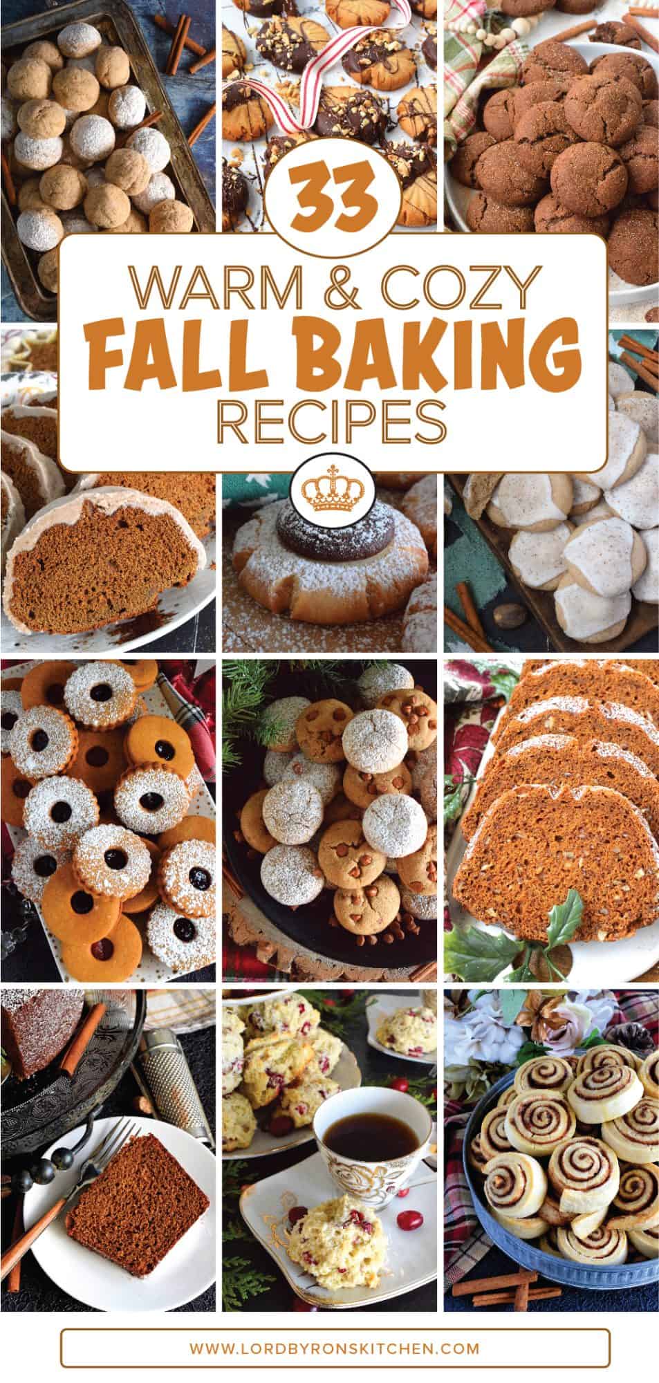 33 Warm and Cozy Fall Baking Recipes - Lord Byron's Kitchen