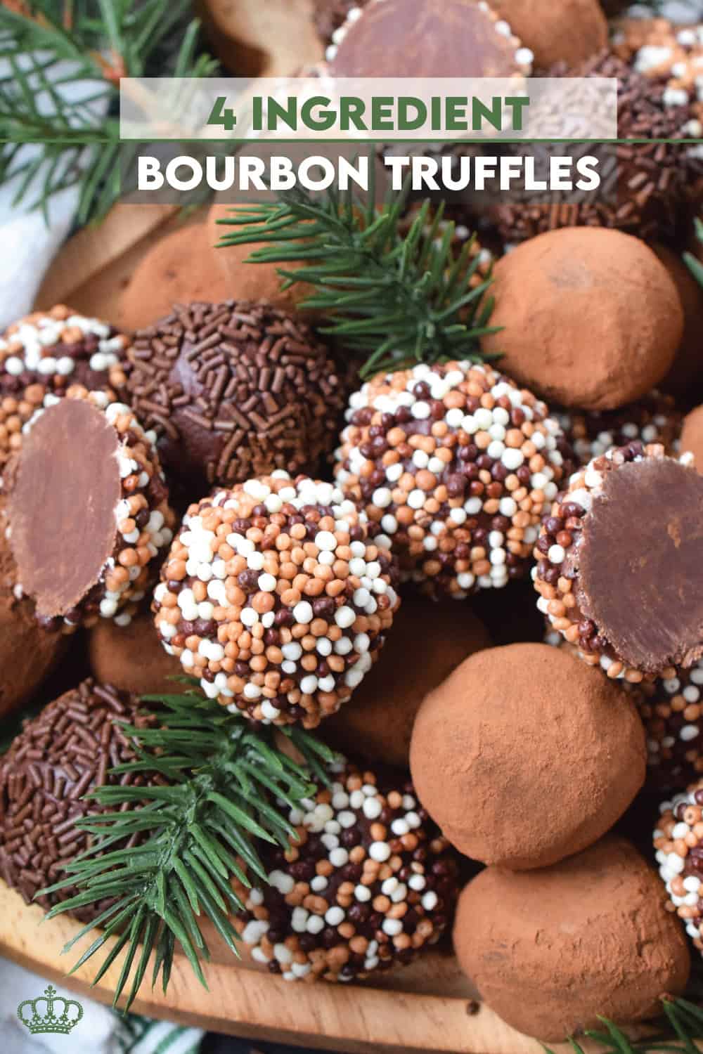 4 Ingredient Bourbon Truffles - Lord Byron's Kitchen