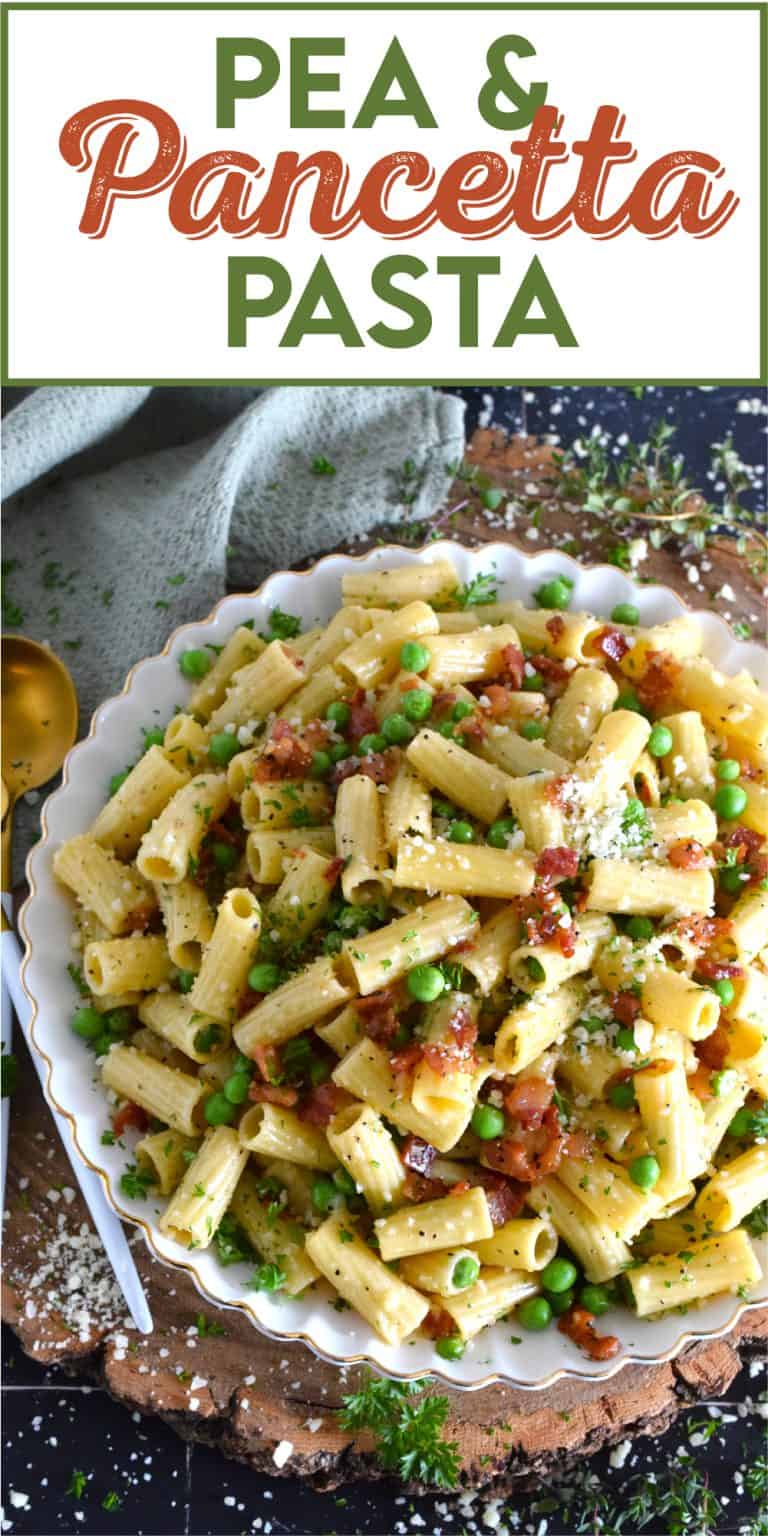 Pea and Pancetta Pasta - Lord Byron's Kitchen