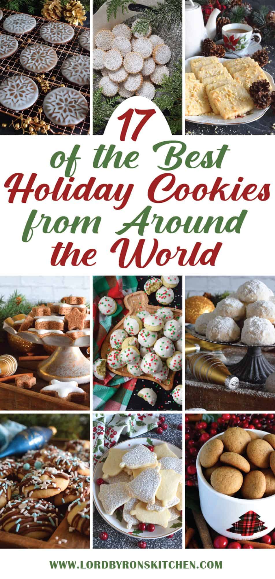 17 of the Best Christmas Cookies from Around the World - Lord Byron's ...