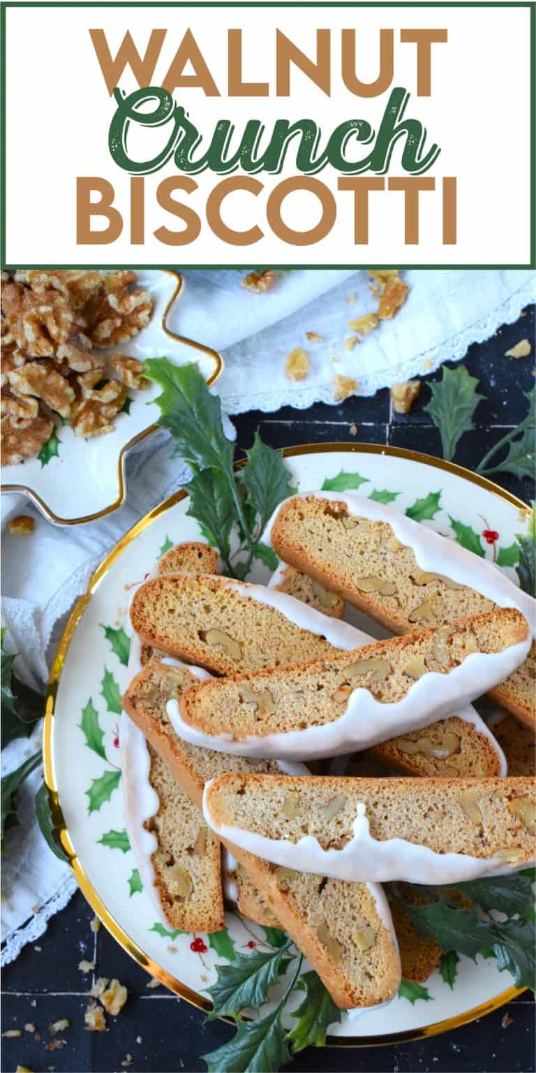 Walnut Crunch Biscotti - Lord Byron's Kitchen