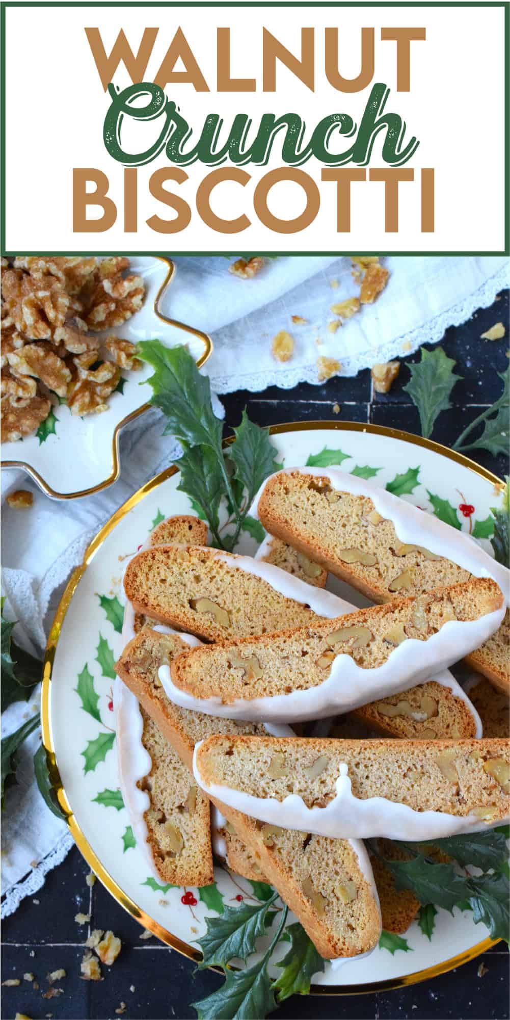 Walnut Crunch Biscotti - Lord Byron's Kitchen