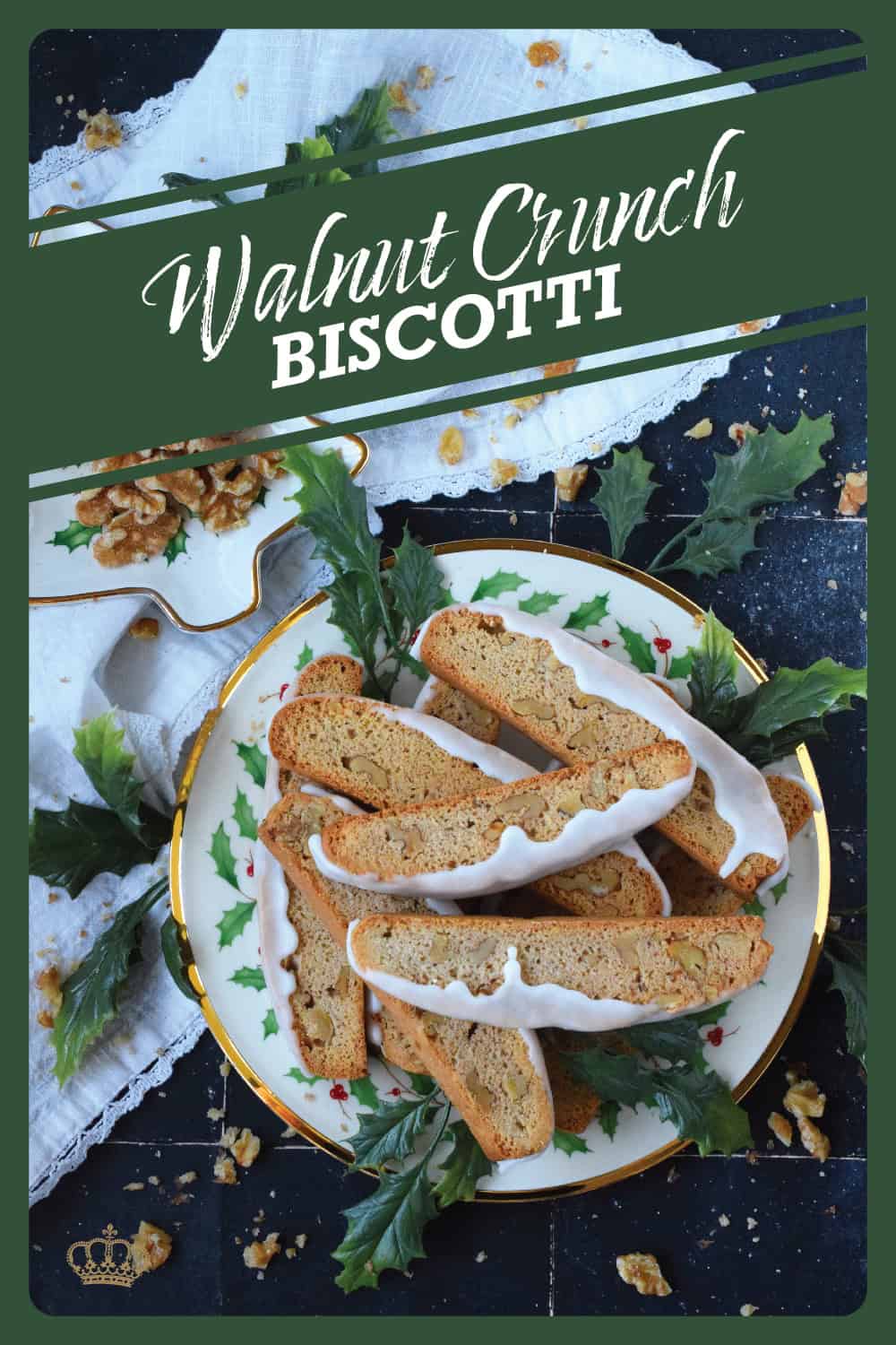 Walnut Crunch Biscotti - Lord Byron's Kitchen