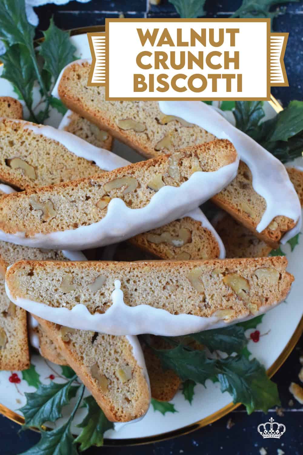 Walnut Crunch Biscotti - Lord Byron's Kitchen