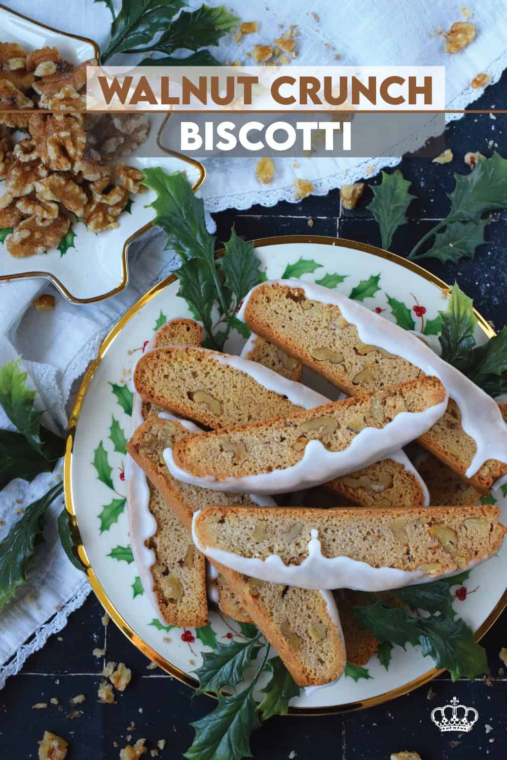 Walnut Crunch Biscotti - Lord Byron's Kitchen