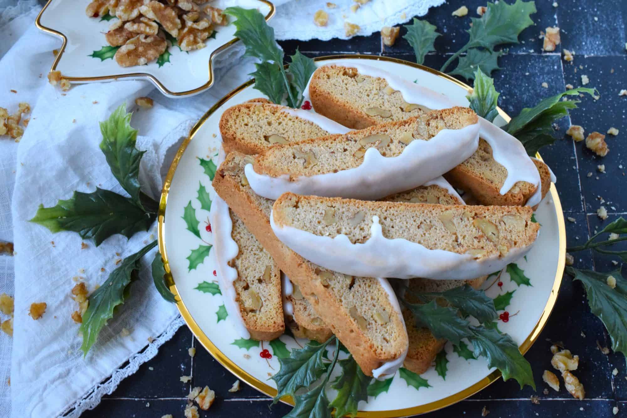 Walnut Crunch Biscotti - Lord Byron's Kitchen