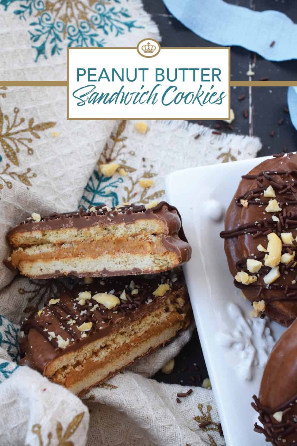 Peanut Butter Sandwich Cookies - Lord Byron's Kitchen