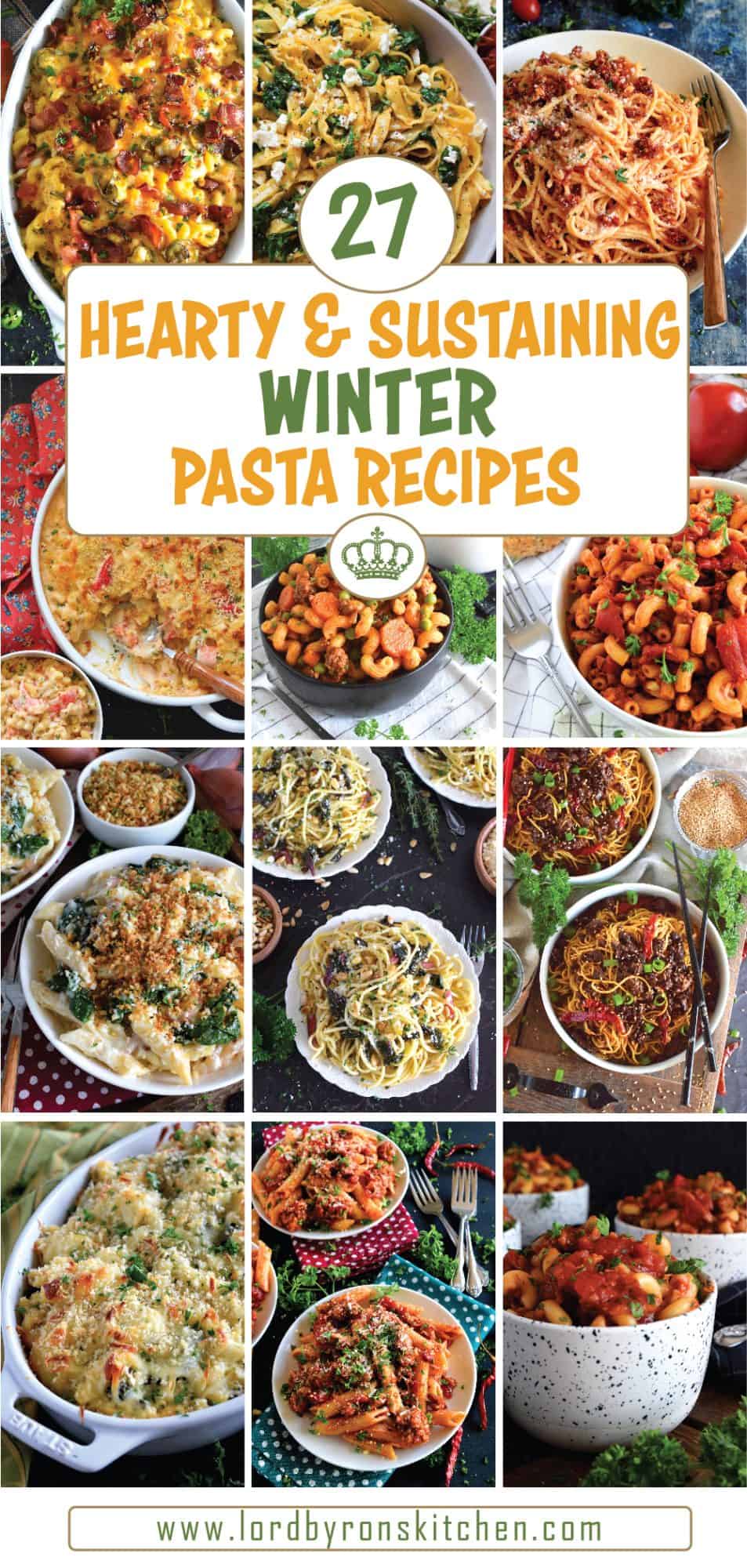 27 Hearty and Sustaining Winter Pasta Recipes - Lord Byron's Kitchen