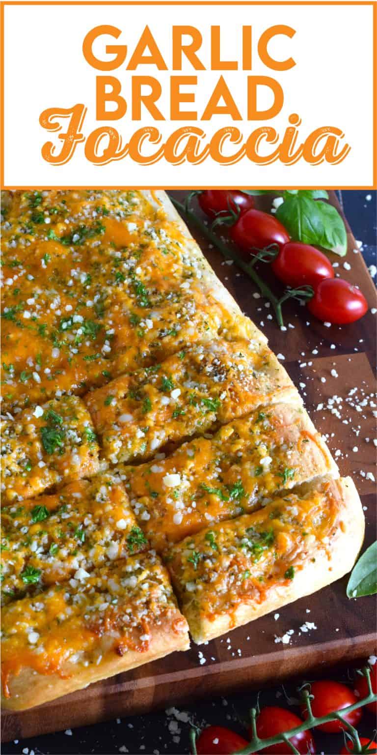 Garlic Bread Focaccia - Lord Byron's Kitchen