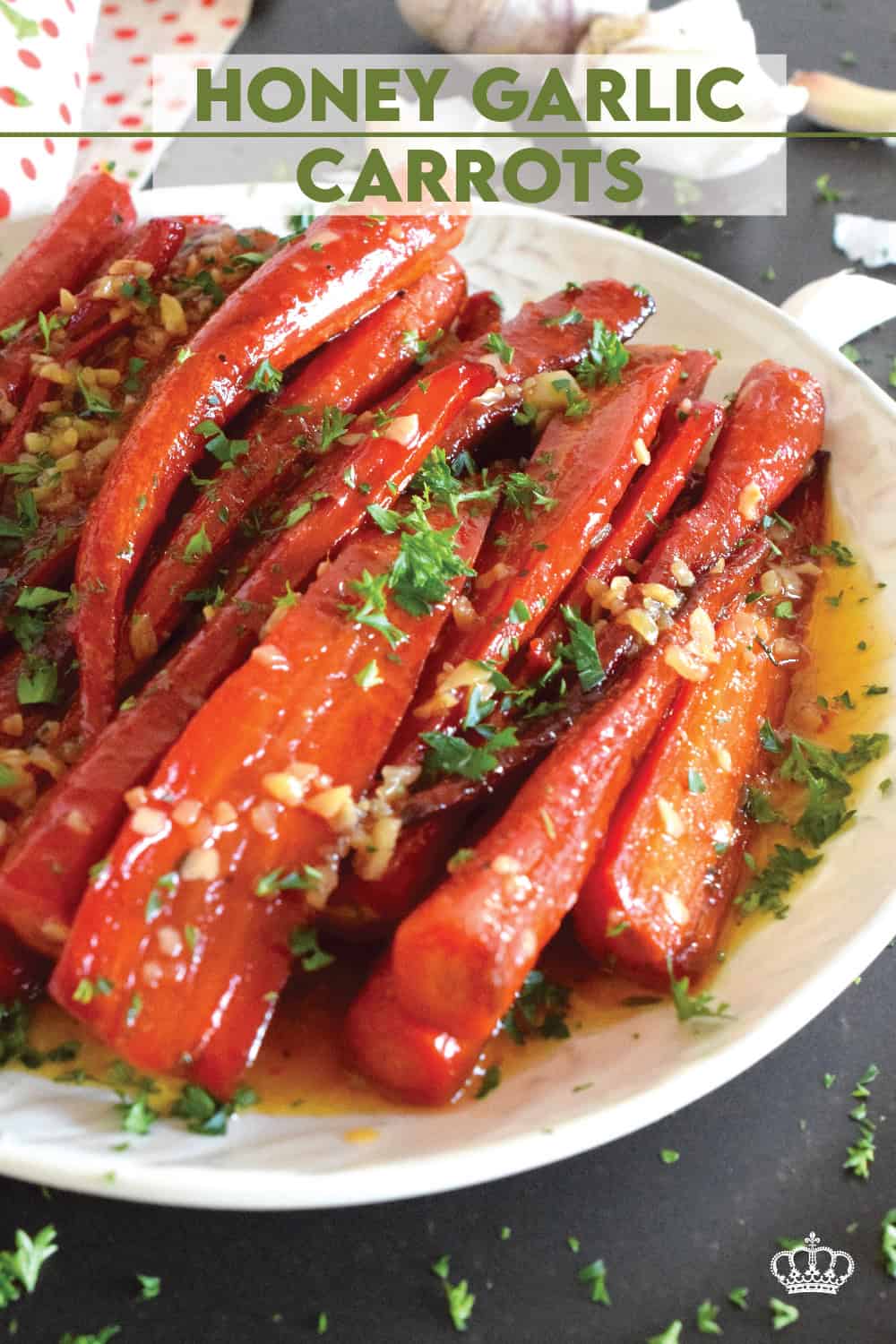 Pan Fried Honey Garlic Carrots - Lord Byron's Kitchen