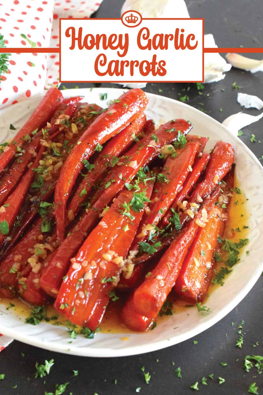 Pan Fried Honey Garlic Carrots - Lord Byron's Kitchen